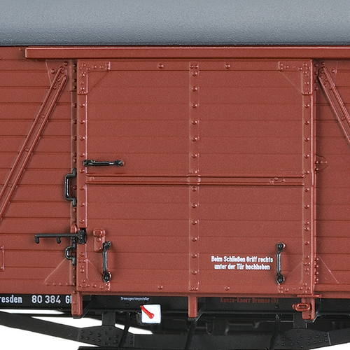 50455 - Gedeckter Güterwagen Gl22 DB - H0 - Güterwagen - BRAWA Modelleisenbahn, Modellbahn ...